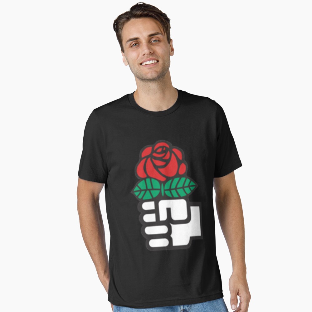 "Social Democracy Rose Logo " Sticker for Sale by ALPHONDONDIN | Redbubble