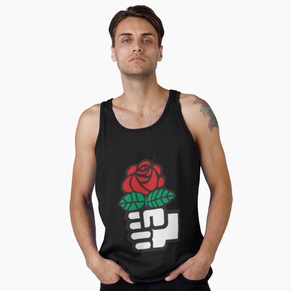 "Social Democracy Rose Logo " Sticker for Sale by ALPHONDONDIN | Redbubble