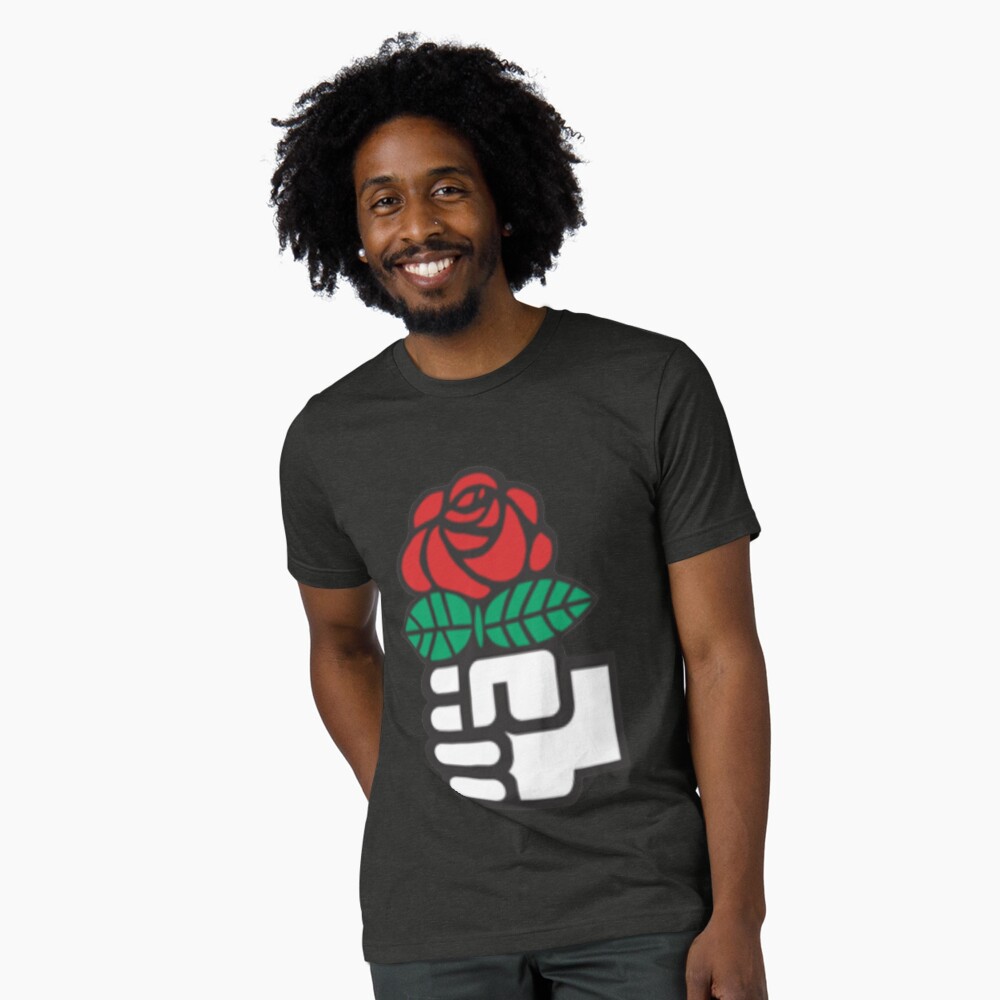 "Social Democracy Rose Logo " Sticker for Sale by ALPHONDONDIN | Redbubble