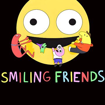 "Smiling Friends" Sticker for Sale by AidanRobsones | Redbubble