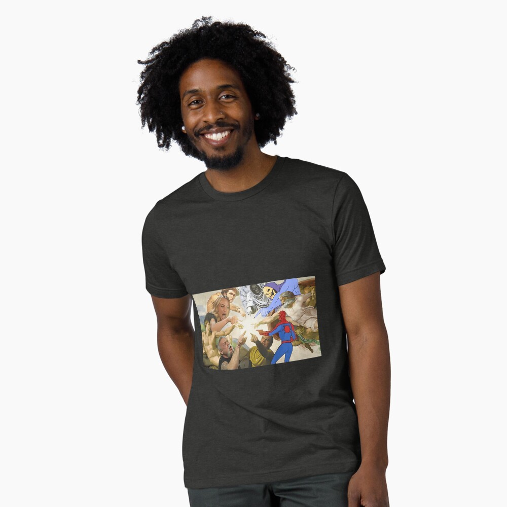 "creation of adam meme " Sticker for Sale by phxjikjwmk62 | Redbubble