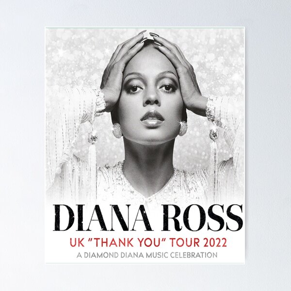 "diana thank you ross" Poster for Sale by DestinRousseau | Redbubble