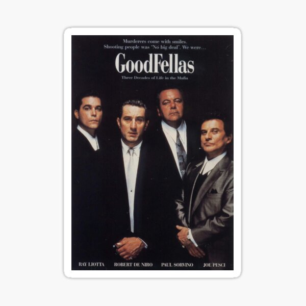 "Best Film Goodfellas Covers" Sticker for Sale by PatriciaWezt | Redbubble