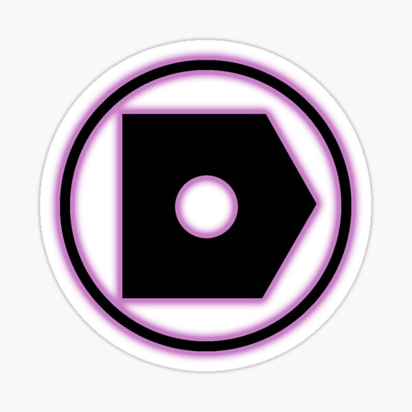 "Genius Built - purple glow black logo - ROTTMNT" Sticker for Sale by ...