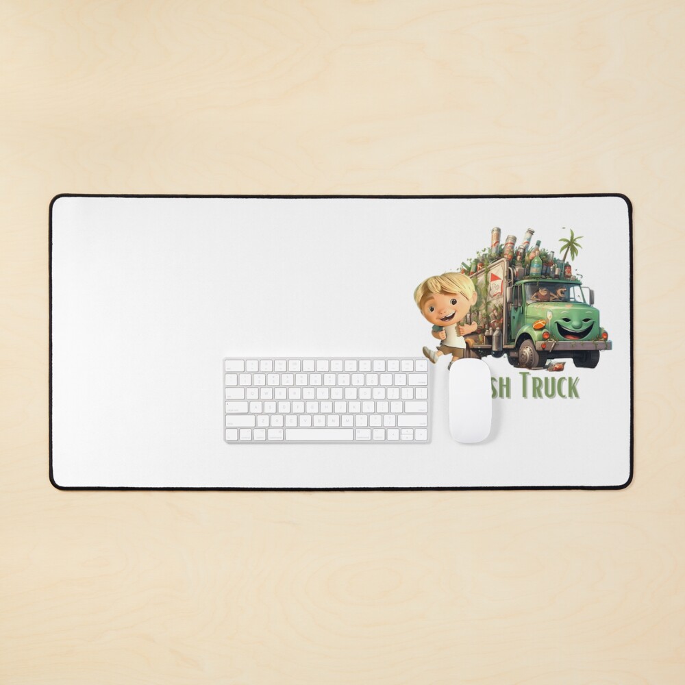 "Trash Truck Netflix, Anime , I Love Garbage Trucks" Sticker for Sale ...