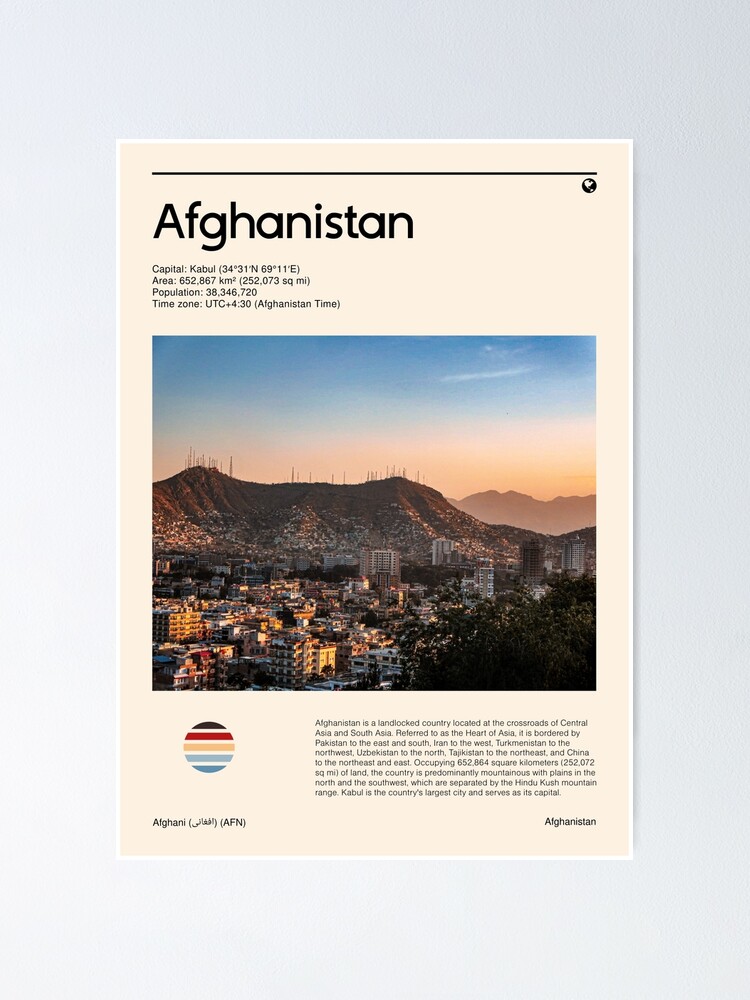 "Visit Afghanistan (Travel poster)" Poster for Sale by RabbitK | Redbubble