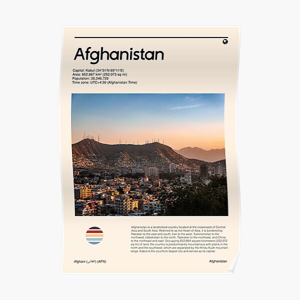 "Visit Afghanistan (Travel poster)" Poster for Sale by RabbitK | Redbubble