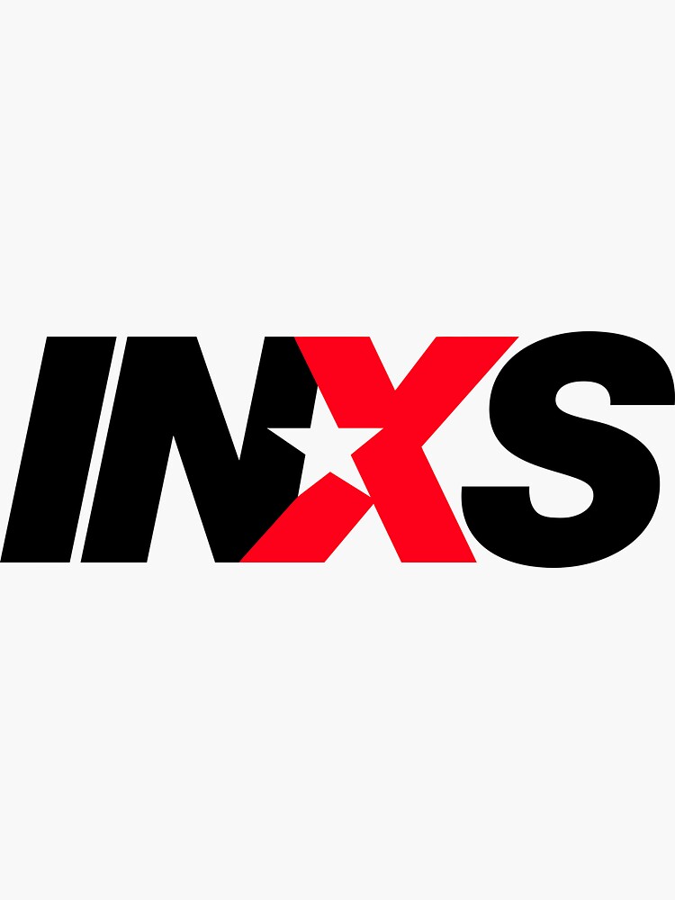 "inxs band" Sticker for Sale by Evrard R Girard | Redbubble