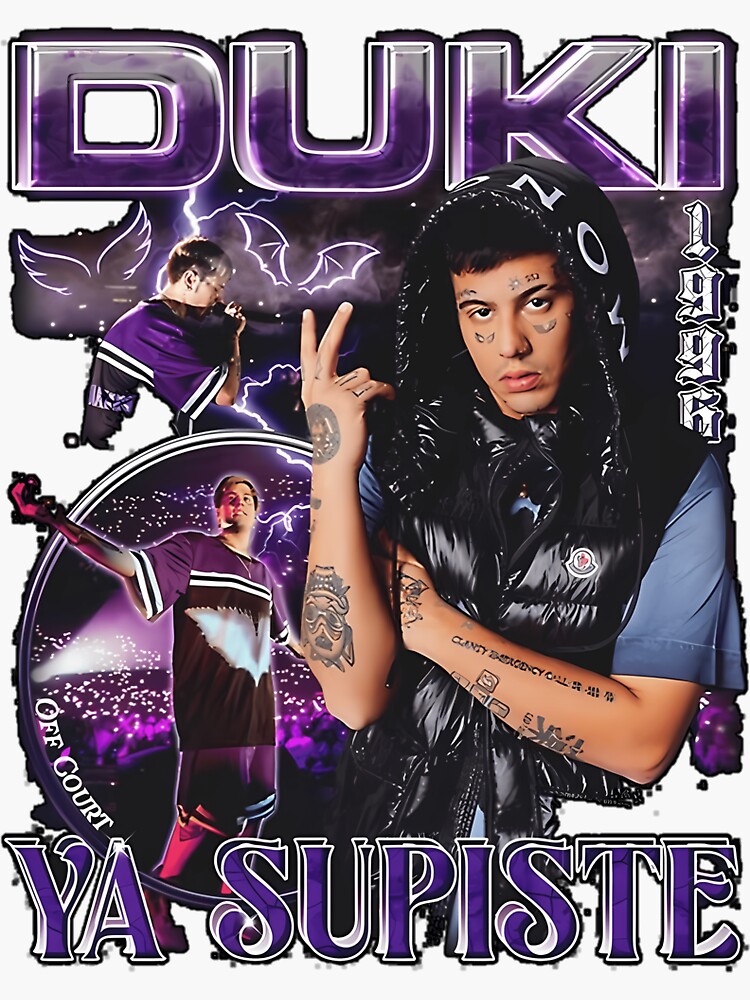 "Duki" Sticker for Sale by AvalancheGeor | Redbubble