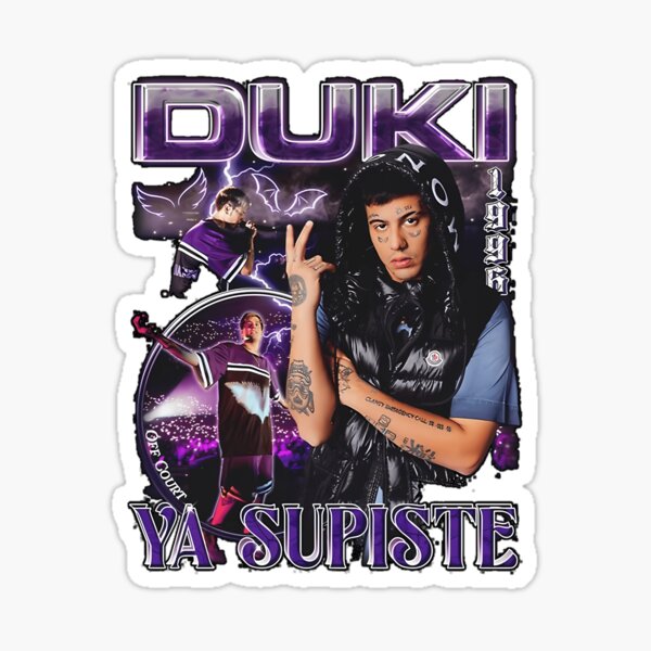 "Duki" Sticker for Sale by AvalancheGeor | Redbubble