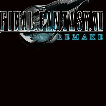 "FFVII Remake Final fantasy 7 logo remake new 2020" Essential T-Shirt ...