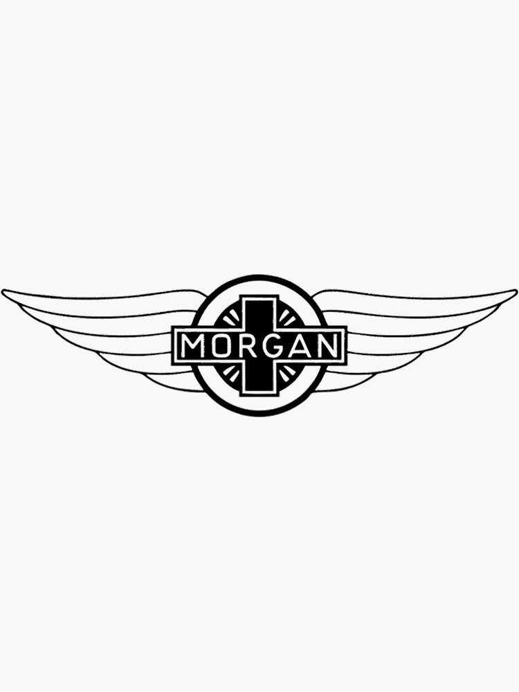 "Best seller morga car logo merchandise " Sticker for Sale by ...