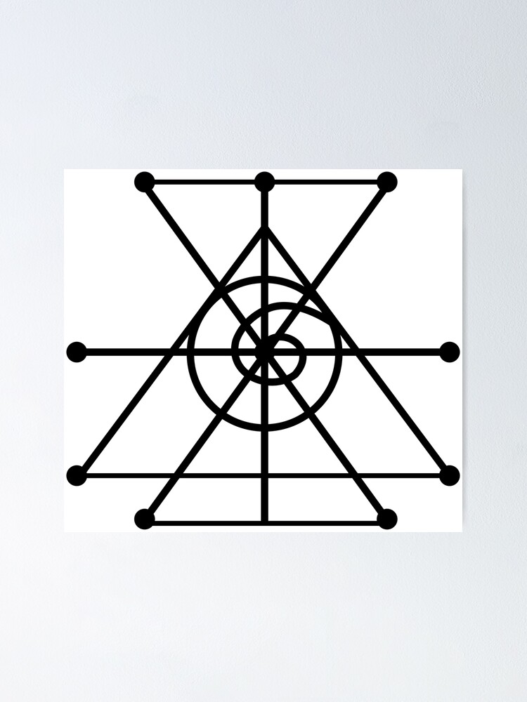 "Attracting Money Sigil Digital Art" Poster for Sale by FoxTail-Designs ...