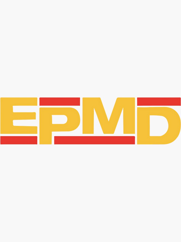 "EPMD Unfinished Business LP PROMO REPLICA " Sticker for Sale by ...