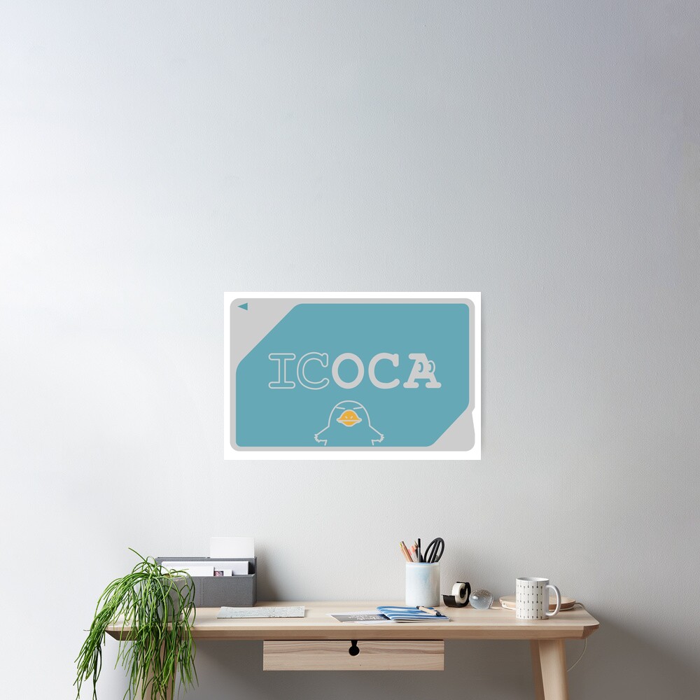 "Icoca Card" Sticker for Sale by cerealbox-labs | Redbubble