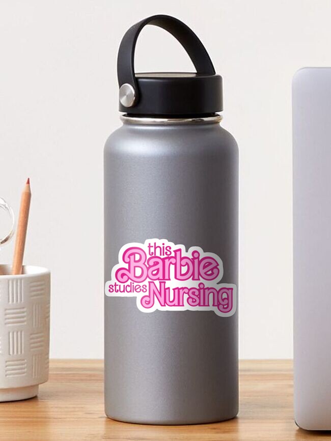"This Barbie Studies Nursing" Sticker for Sale by OscarAndOphelia ...
