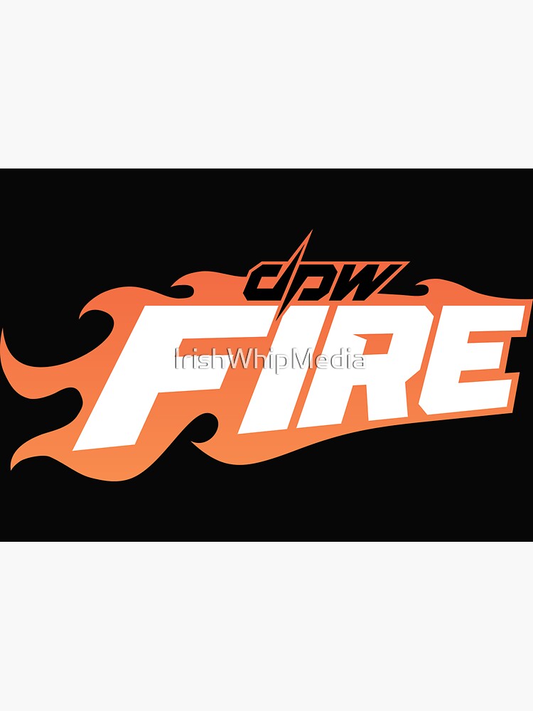 "DPW Fire logo" Sticker for Sale by IrishWhipMedia | Redbubble