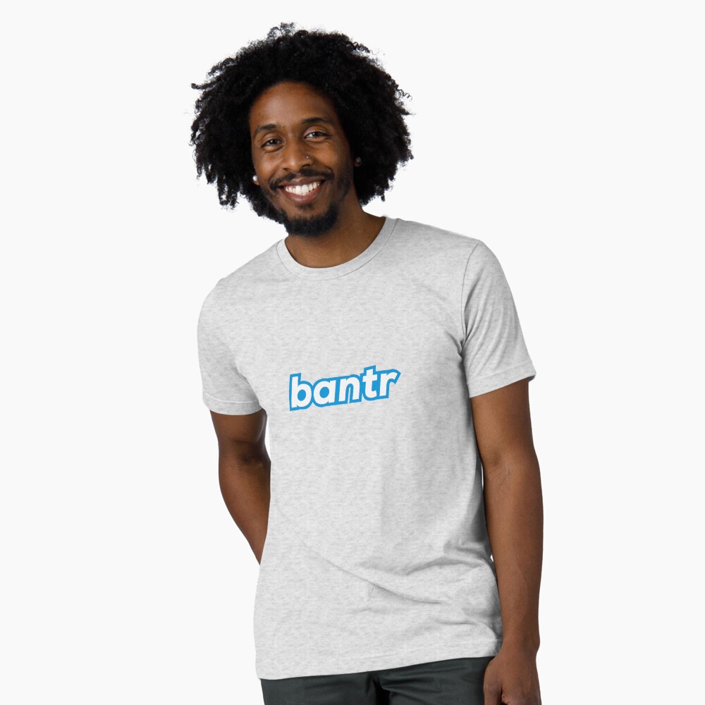 "bantr logo" Sticker for Sale by DigitalRedesign | Redbubble