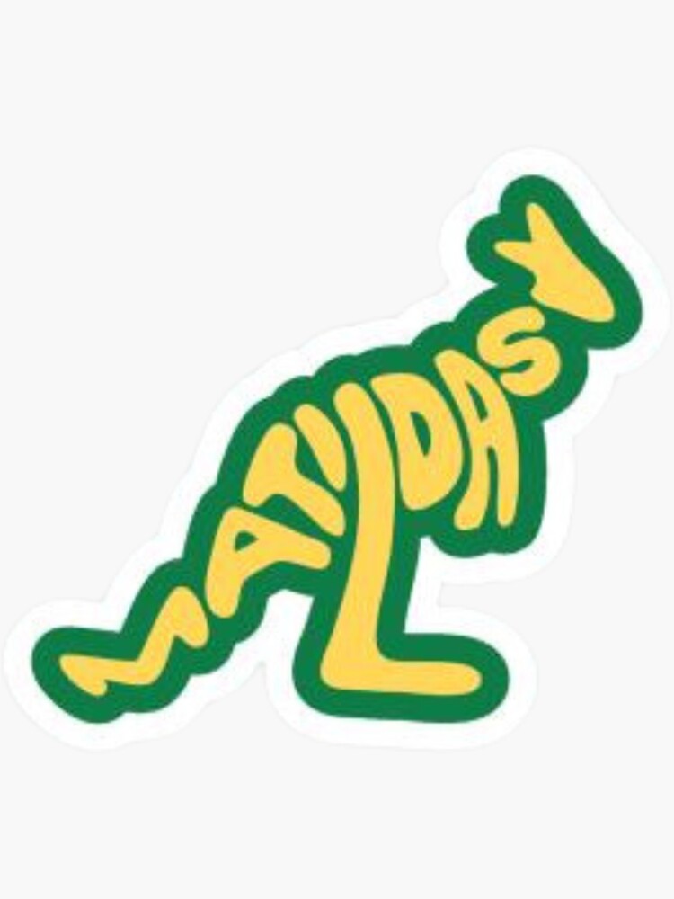 "Matildas kangaroo " Sticker for Sale by Akioud | Redbubble