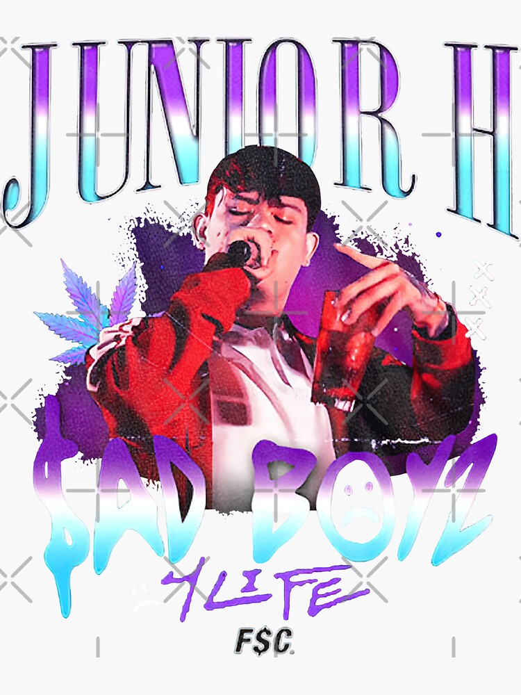 "Junior H Sad Boyz" Sticker for Sale by AdelimeMowe | Redbubble