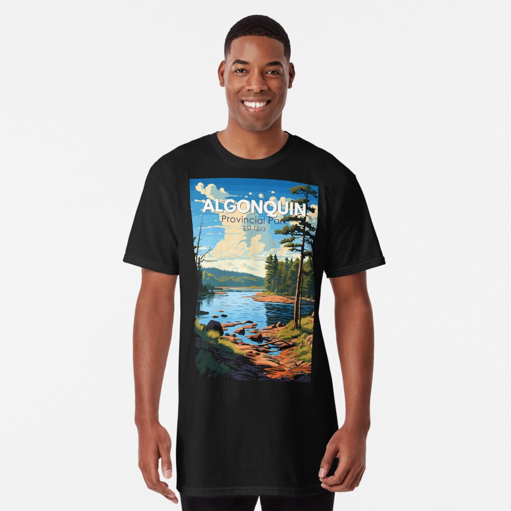 "Algonquin Provincial Park Travel Art Vintage" Poster for Sale by ...