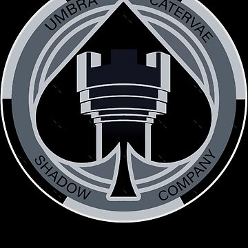 "Shadow Company Logo" Sticker for Sale by NATALTHOMP | Redbubble