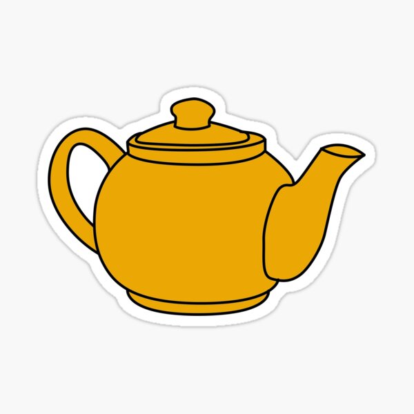 "Teapot" Sticker by tomasantunes | Redbubble