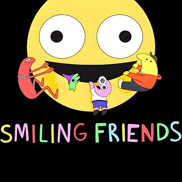 "Smiling Friends" Sticker for Sale by TillyDupuy | Redbubble