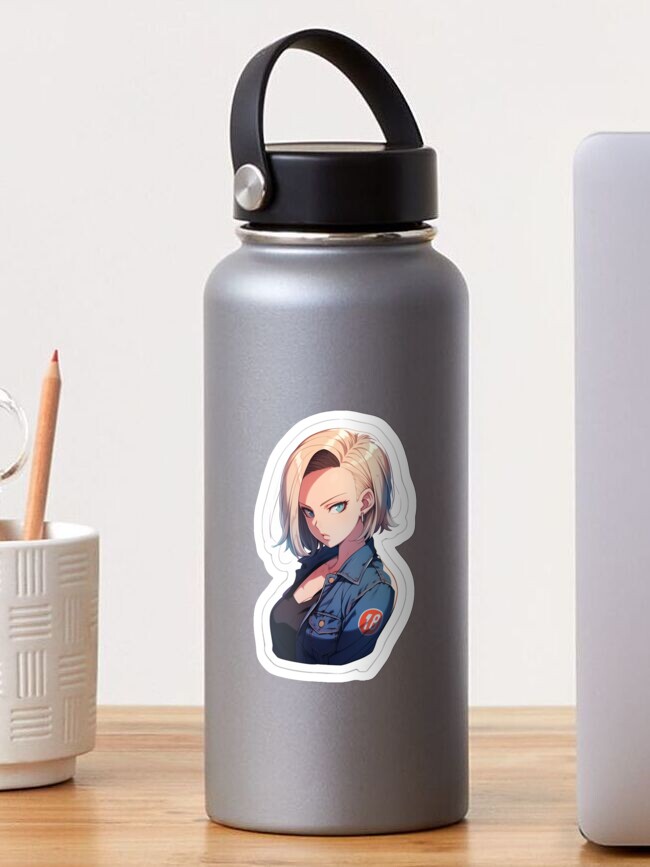 "Android 18" Sticker for Sale by SchellStation | Redbubble