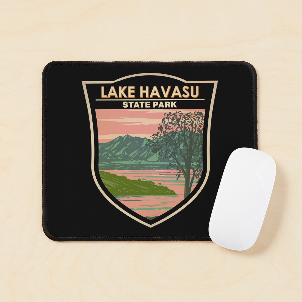 "Lake Havasu State Park Travel Art Badge" Sticker for Sale by ...