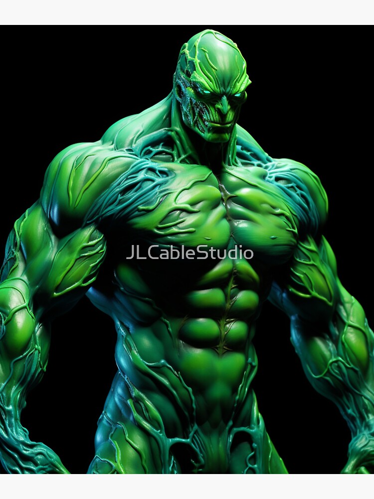 "Alien Monster Bodybuilder" Sticker for Sale by JLCableStudio | Redbubble