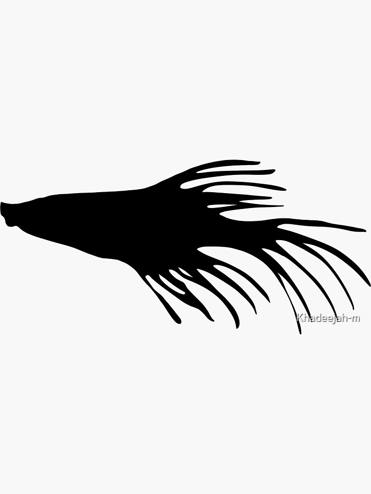 "Jujutsu kaisen - Fish" Sticker for Sale by Khadeejah-m | Redbubble