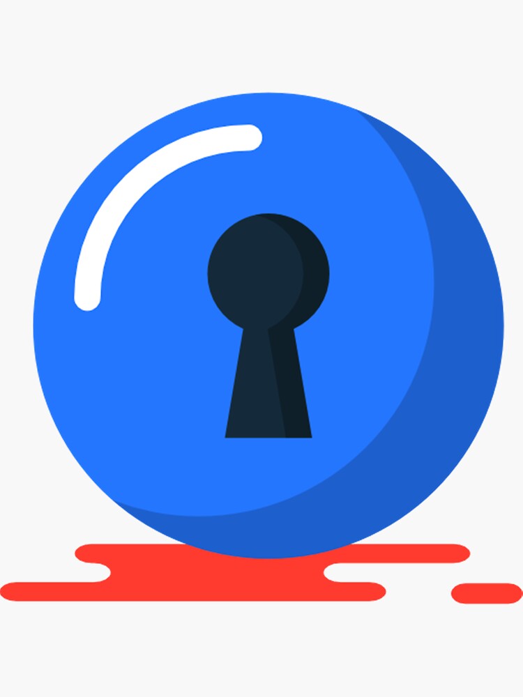 "Keyhole" Sticker for Sale by info-diogo | Redbubble