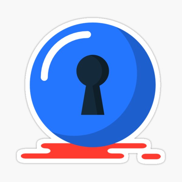 "Keyhole" Sticker for Sale by info-diogo | Redbubble