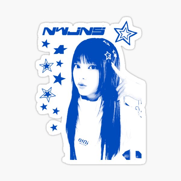 "Haerin NewJeans" Sticker by altervalen | Redbubble