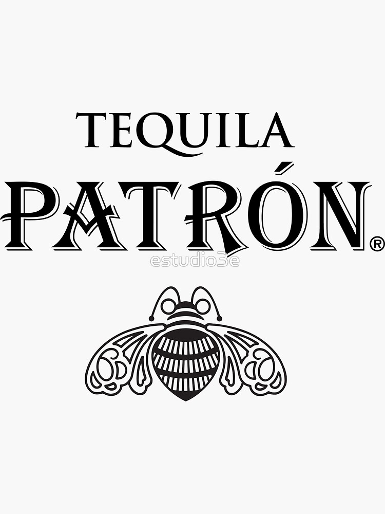 "Patron best Mexican Tequila" Sticker for Sale by estudio3e | Redbubble