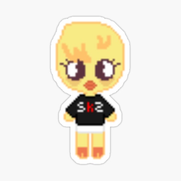 "bbokari pixel sprite" Sticker for Sale by undeadjoyfriend | Redbubble