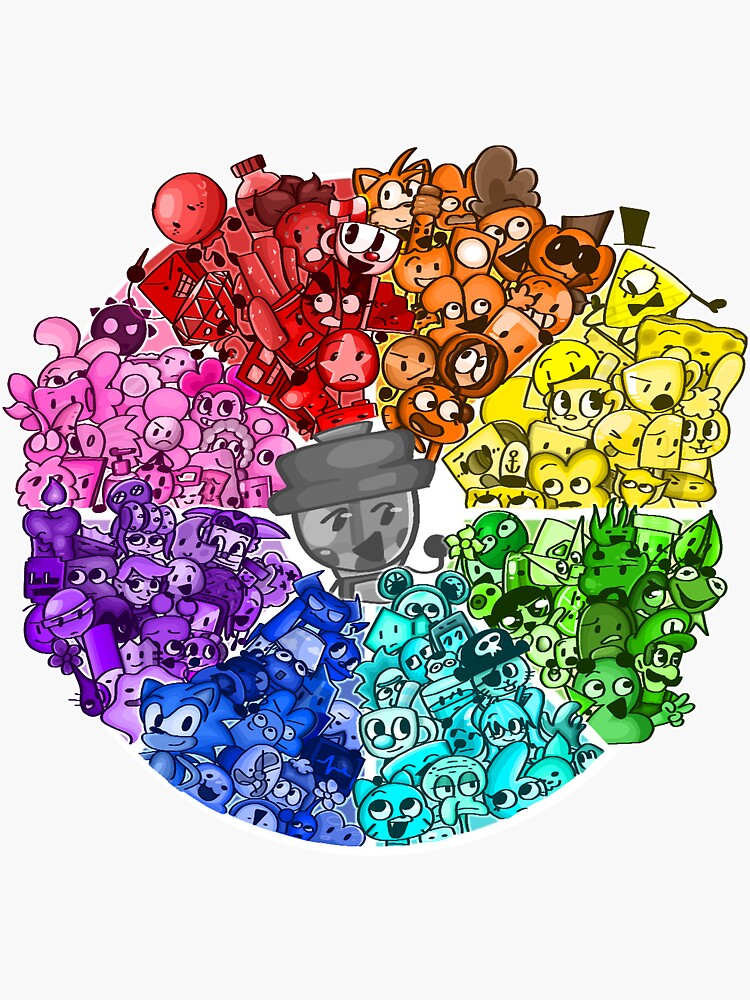 "MilesDoodlesArt Color Wheel" Sticker for Sale by DoodleHQ | Redbubble