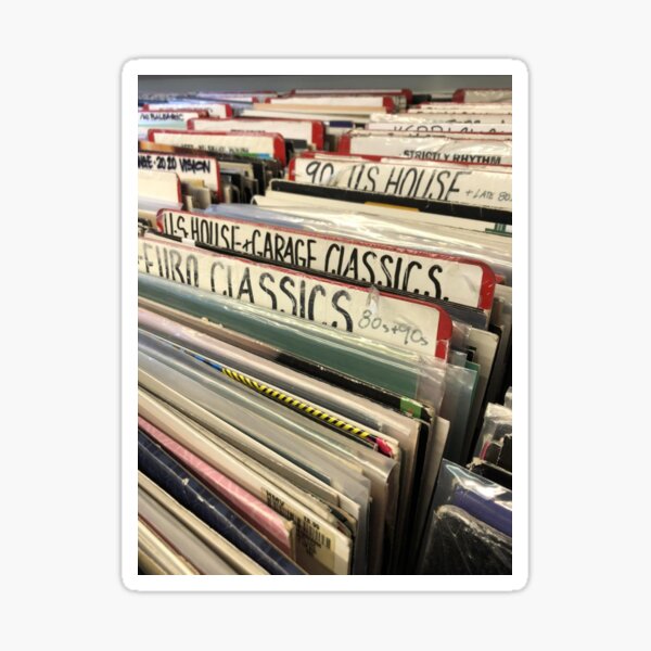 "90s vinyl records DJ House Music Record Shop Retro Audio Music ...