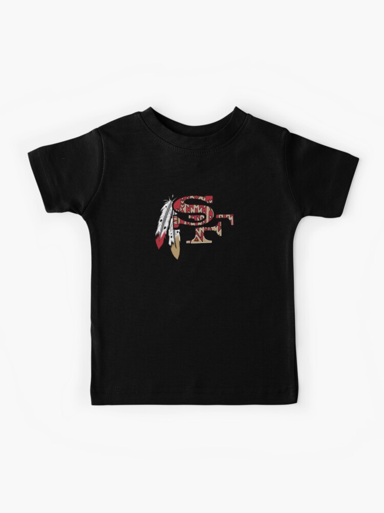 "Native American 49ers logo " Kids T-Shirt for Sale by Dogilonka ...