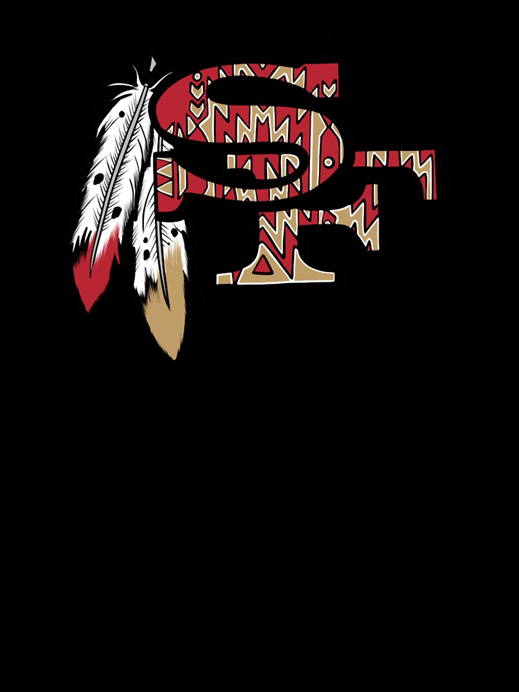 "Native American 49ers logo " Kids T-Shirt for Sale by Dogilonka ...