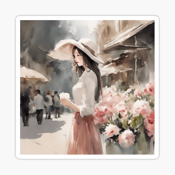 "The flower shop" Sticker for Sale by AJSRPrints | Redbubble