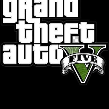 "gta5 logo grand theft auto" Sticker for Sale by BillBergqvist | Redbubble