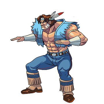 "T. Hawk - Street Fighter" Sticker for Sale by omenastore | Redbubble