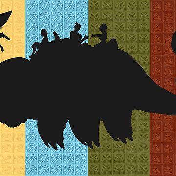 "ATLA - Air, Water, Earth & Fire" Sticker for Sale by mmdr07 | Redbubble