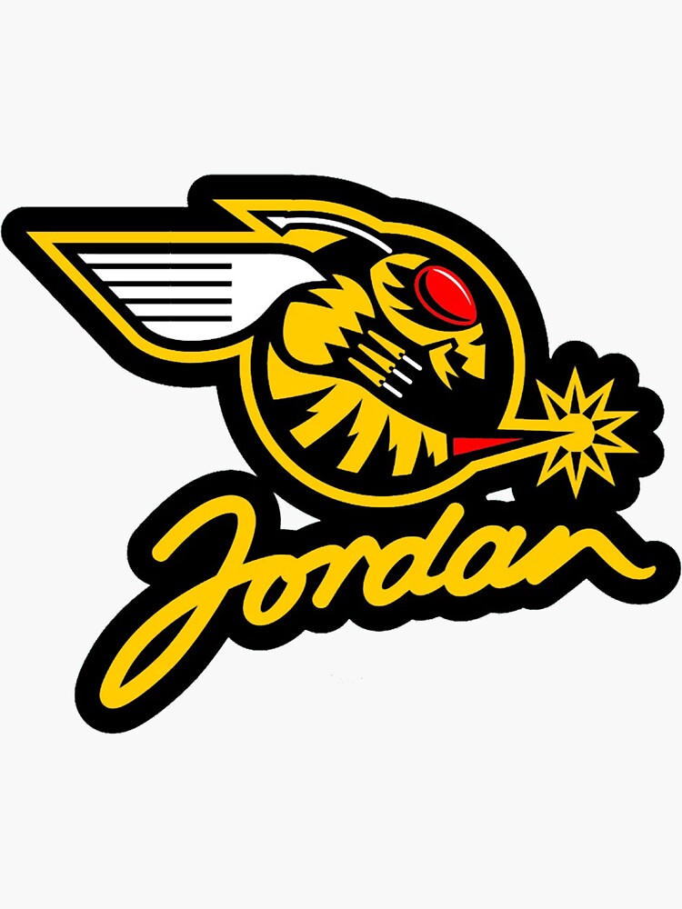"Jordan Grand Prix F1 team" Sticker for Sale by FelicitaShanah | Redbubble