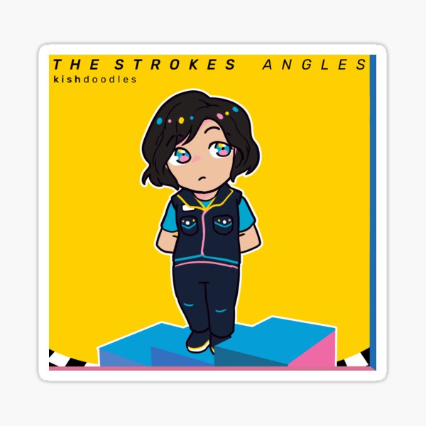 "Angles Nikolai Fraiture" Sticker for Sale by kishdoodles | Redbubble
