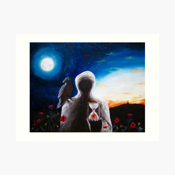 "Death Twitches In My Ear" Art Print for Sale by Aradia | Redbubble