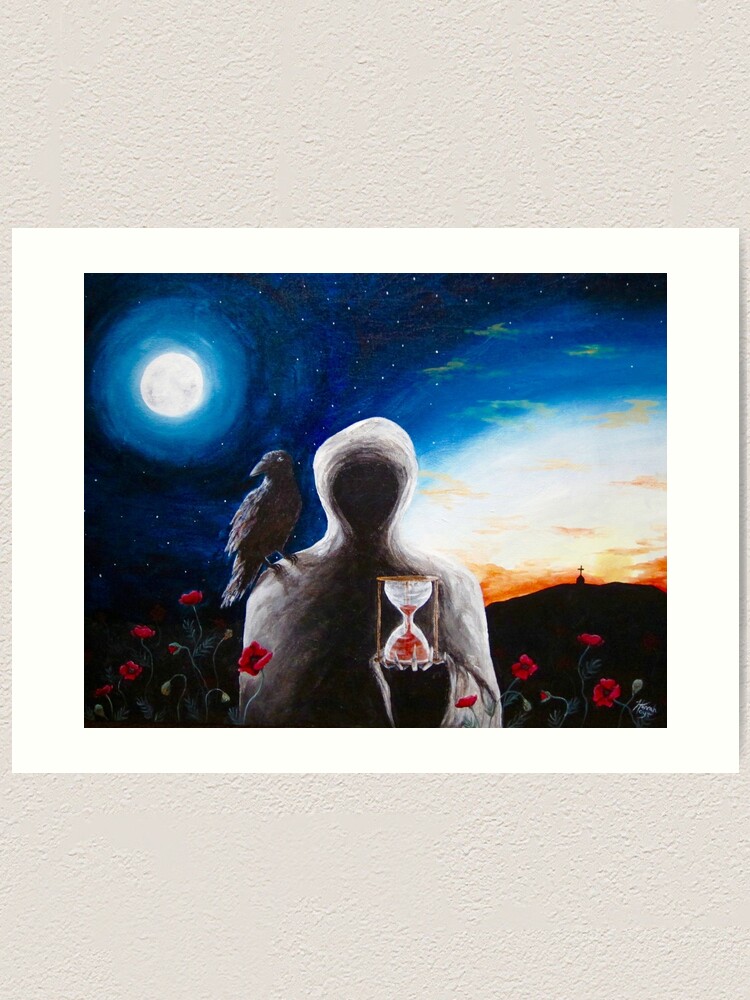 "Death Twitches In My Ear" Art Print for Sale by Aradia | Redbubble