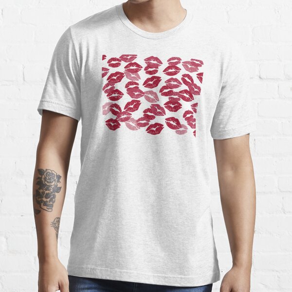 "Kiss Marks Design" Essential T-Shirt by GriimEstudios | Redbubble